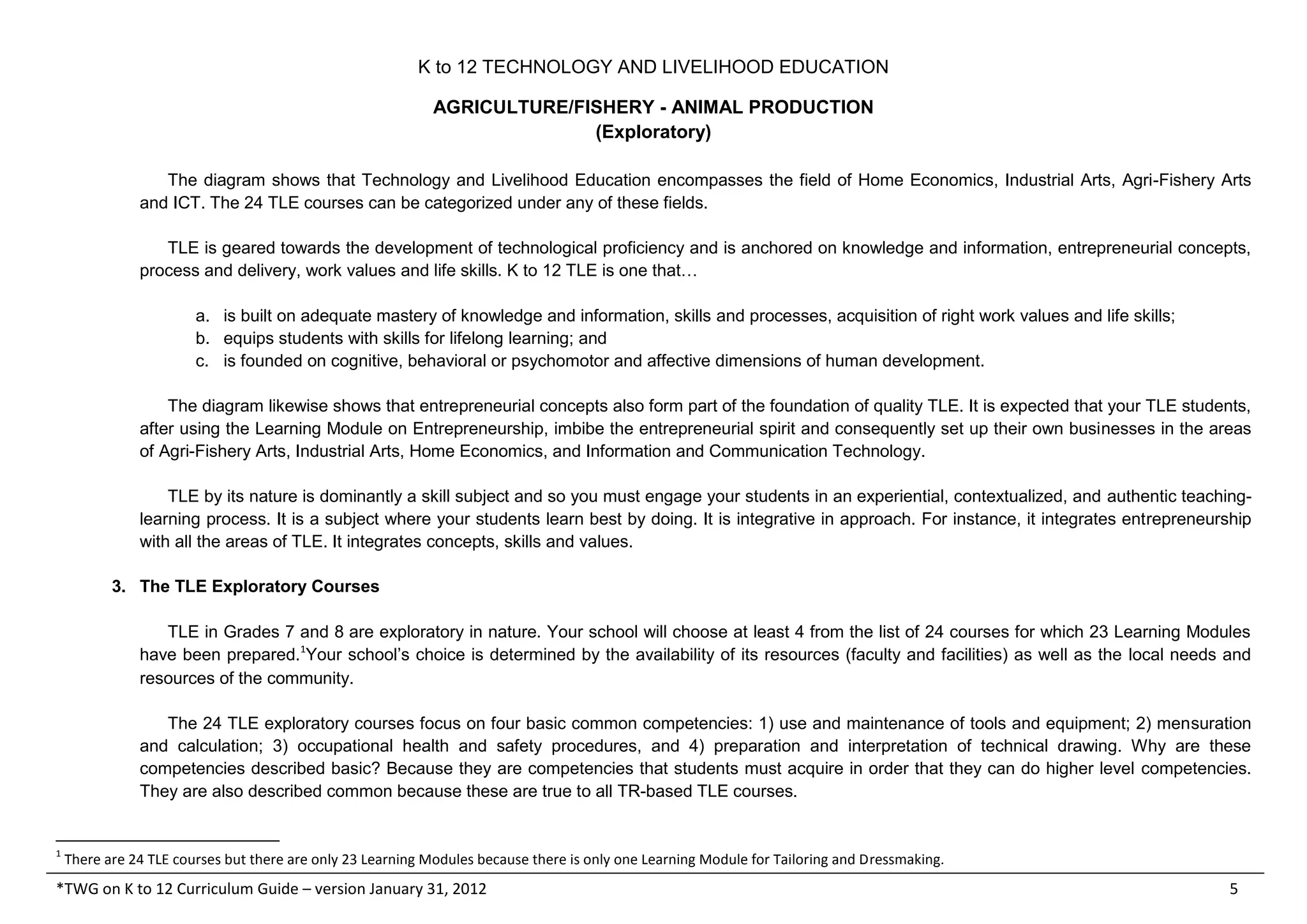 Tle animal production TEAHER's GUIDE | PDF