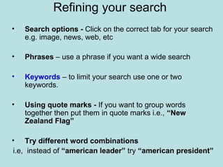 Internet research skills | PPT