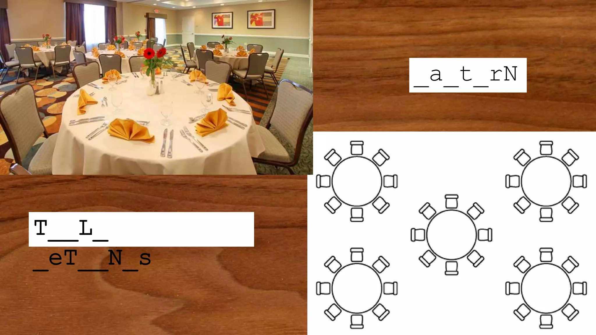 Banquet Set-up Styles | PPTX