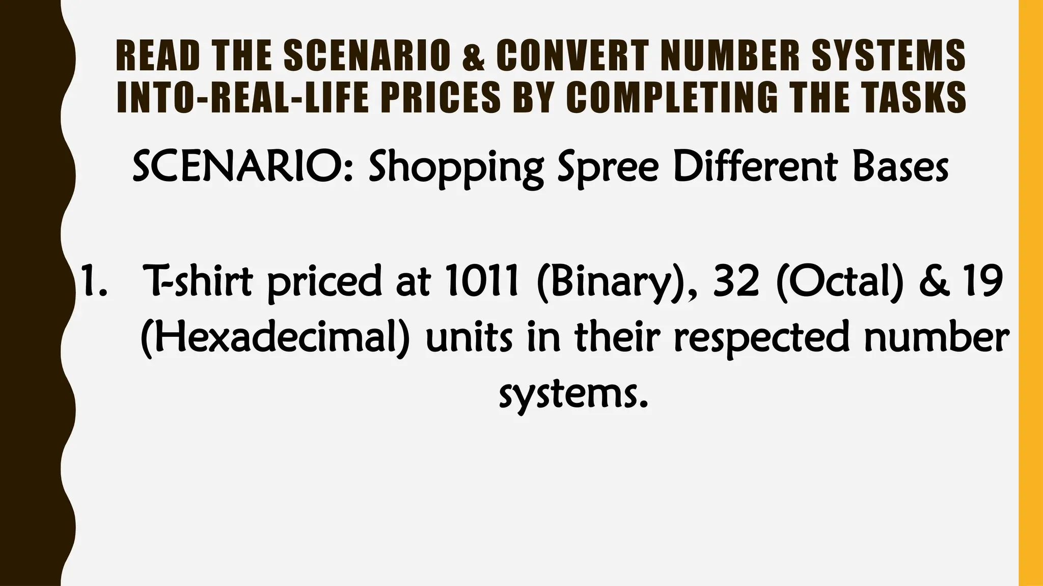 TLE BINARY Technology Livelihood Education | PPTX