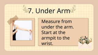 TLE body measurements for grade 8 students 4th qt | PPTX