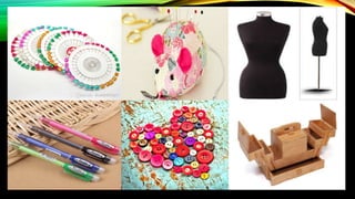 TLE Demonstration Teaching about the BASIC SEWING TOOLS | PPTX ...