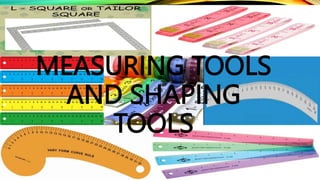 TLE Demonstration Teaching about the BASIC SEWING TOOLS | PPTX | Needlework | Arts and Crafts