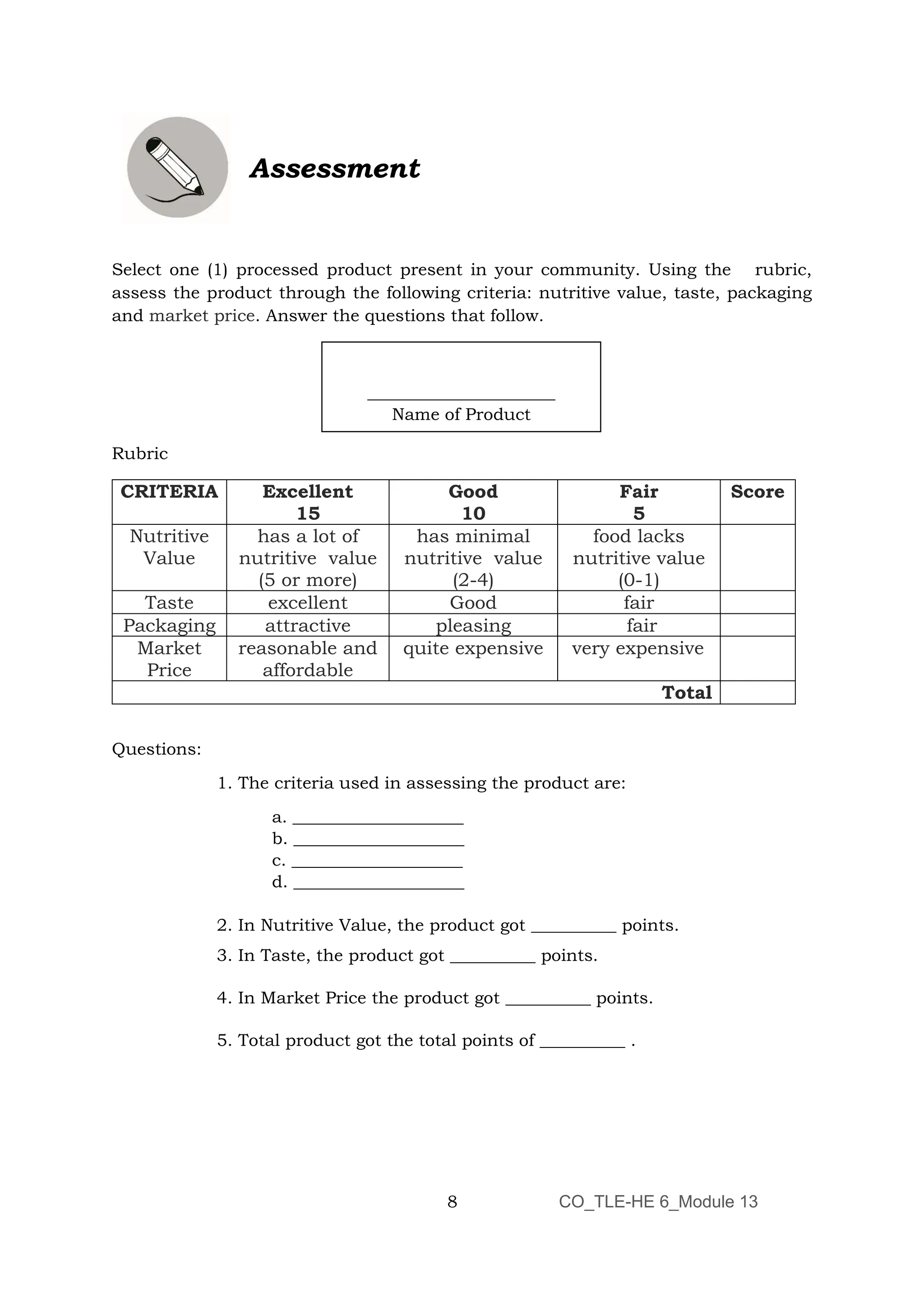 Technology and Livelihood Education Food.pdf