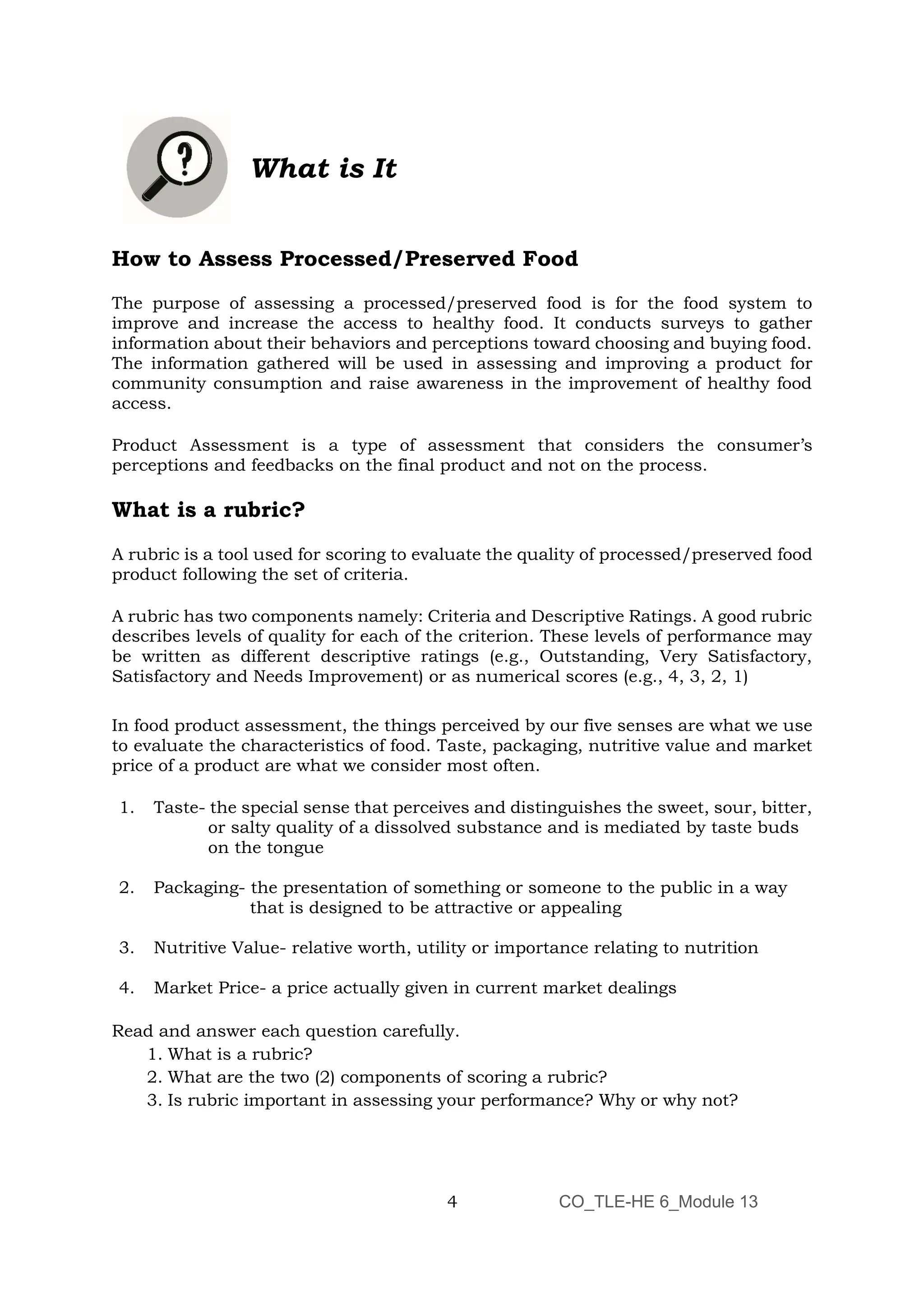 Technology and Livelihood Education Food.pdf