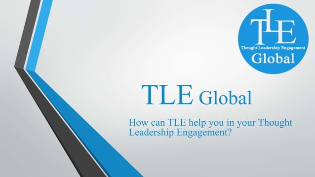 TLE Global ( How can TLE help CA or CA firms in their Thought ...
