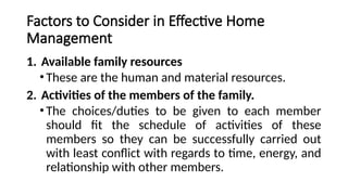 PREPARING AND ALLOCATING OF FAMILLY BUDGET | PPTX