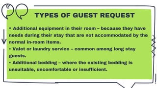 TLEHOM-TAYAPAD.pptx housekeeping requests to guests | PPTX