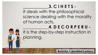 Grade 7 First quarter topic "TLE HOUSEHOLD".ppt