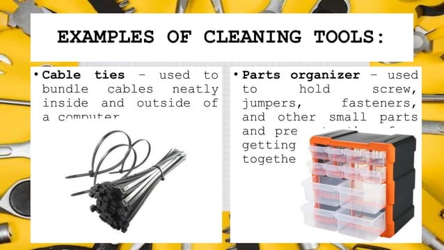 TLE LESSON 1 Computer Servicing Tools.pptx | Computer Peripherals | Computing