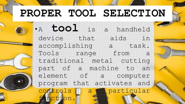 TLE LESSON 1 Computer Servicing Tools.pptx | Computer Peripherals | Computing