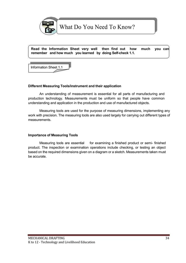 TLE - Mechanical Drafting (Learning Module) | PDF