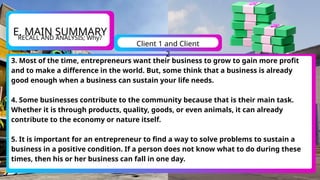 TLE PRESENTATION; GROUP 1 JUNIOR ENTREPRENEUR GROUP, BALAGTAS.pptx