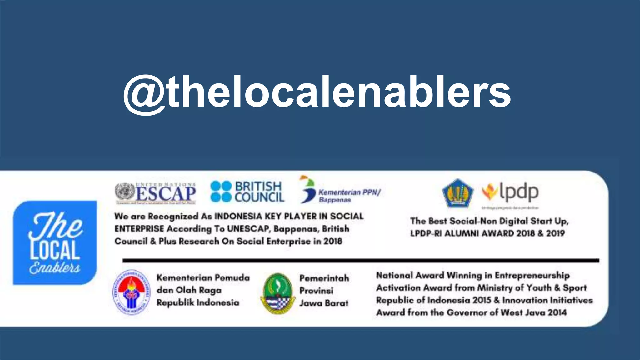 TLE Profile - Aryanita Sembiring (The Local Enablers) | PPT