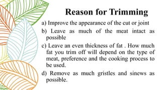 QUARTER 4: PREPARE AND COOK MEAT - LEARNING OUTCOME 1: TYPES OF KNIVES ...