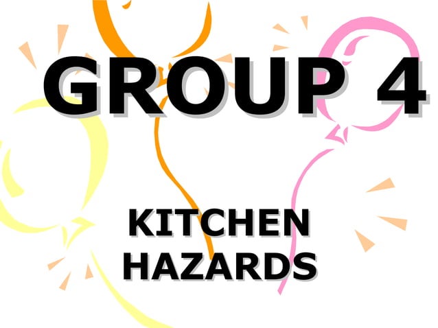 Kitchen hazards (TLE) | PPT