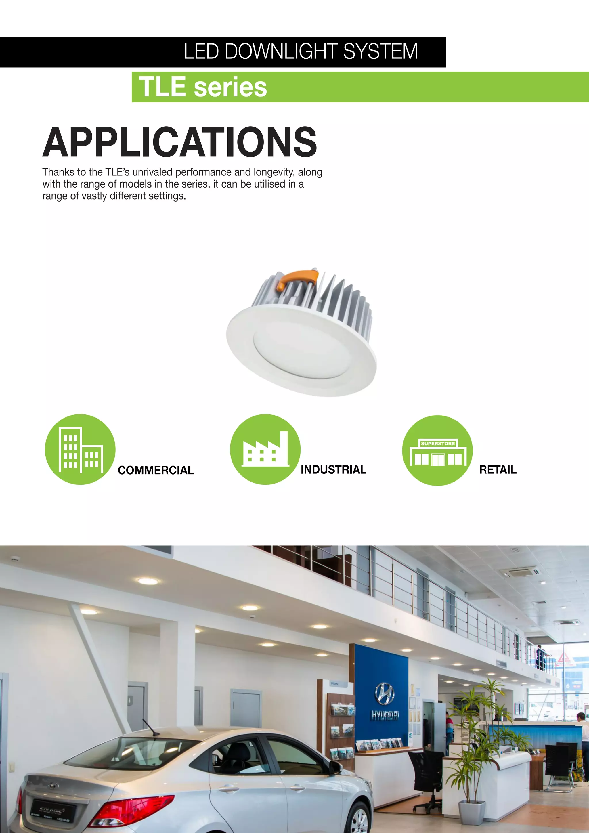 TLE Series LED Downlight System in Australia by Lighting Technology ...
