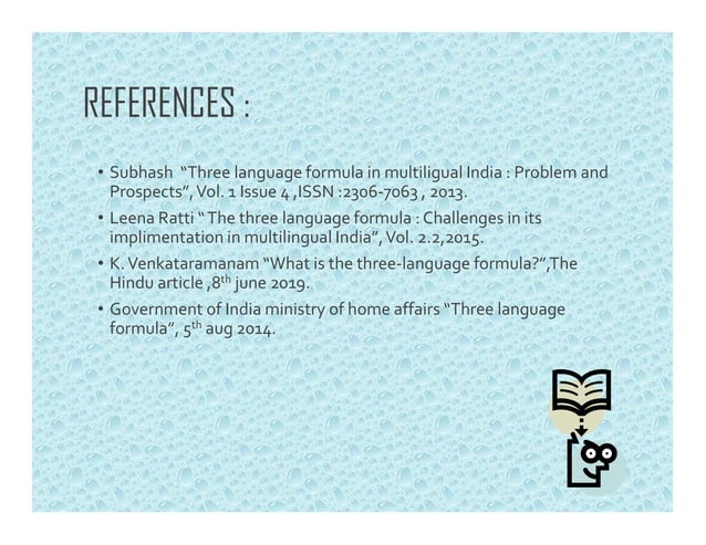 THREE LANGUAGE FORMULA | PDF