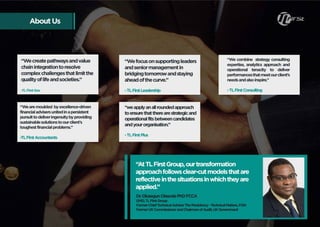 Tl first group brochure | PDF