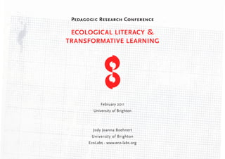 Transformative Learning for Ecological Literacy | PPT
