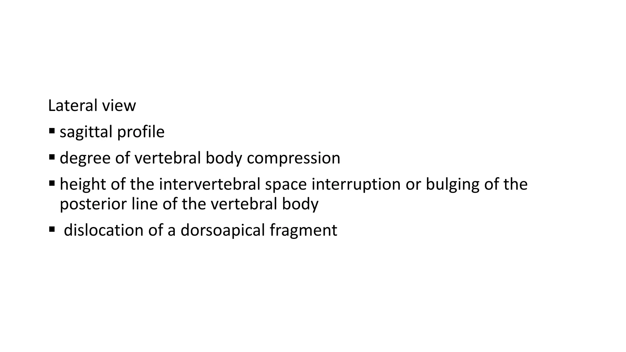 THORACOLUMBAR SPINE INJURIES | PPTX