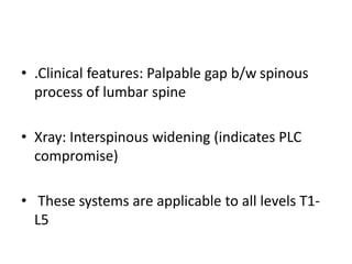 thoracolumbar injury classification severity score .pptx