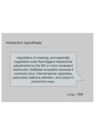 Target language interaction at the IWB (EuroCALL) | PPT