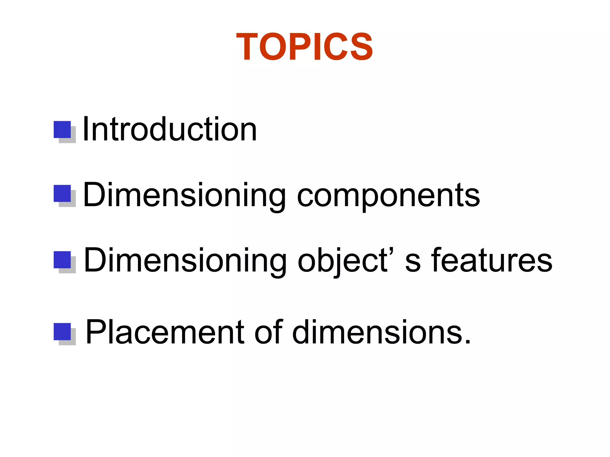 Dimensioning rules in engineering drawing | PPT