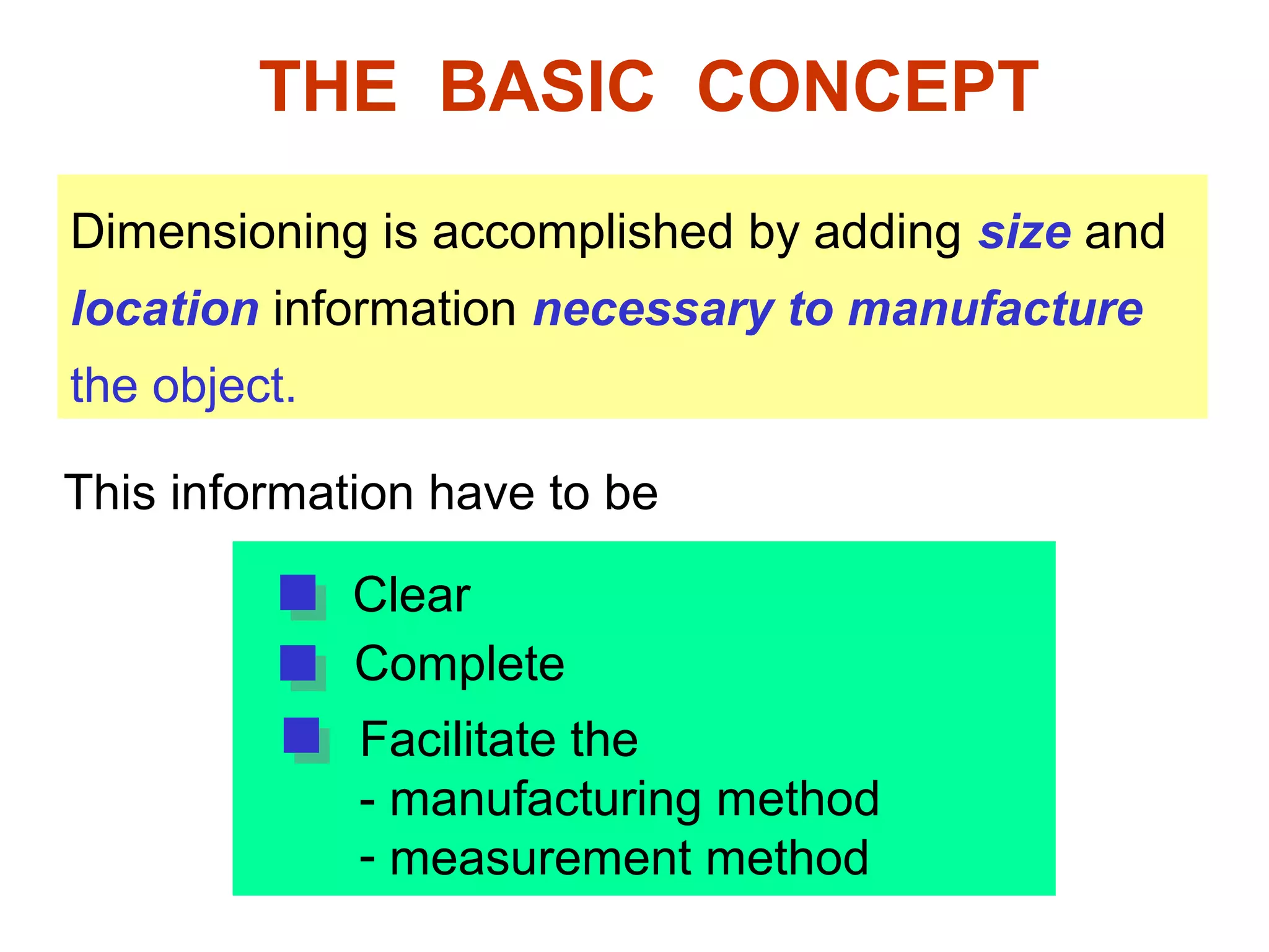 Dimensioning rules in engineering drawing | PPT