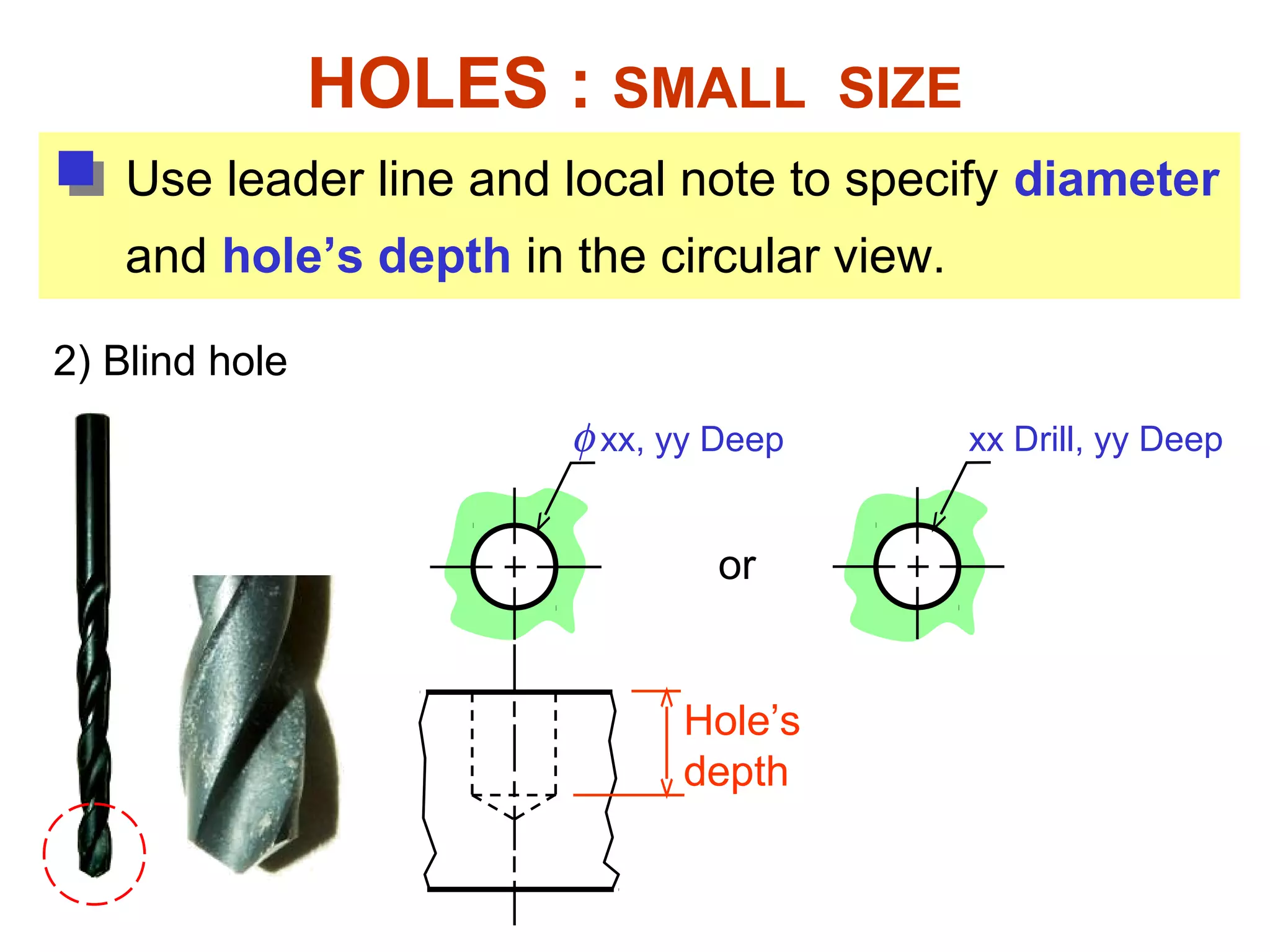 Dimensioning rules in engineering drawing | PPT