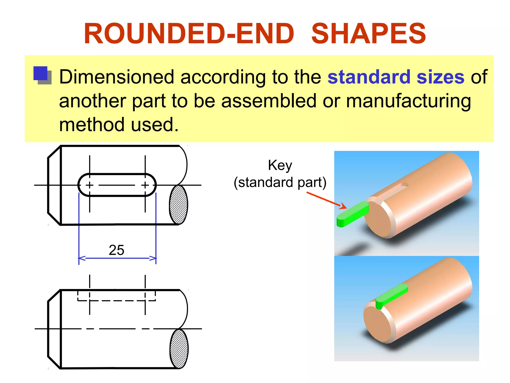 Dimensioning rules in engineering drawing | PPT