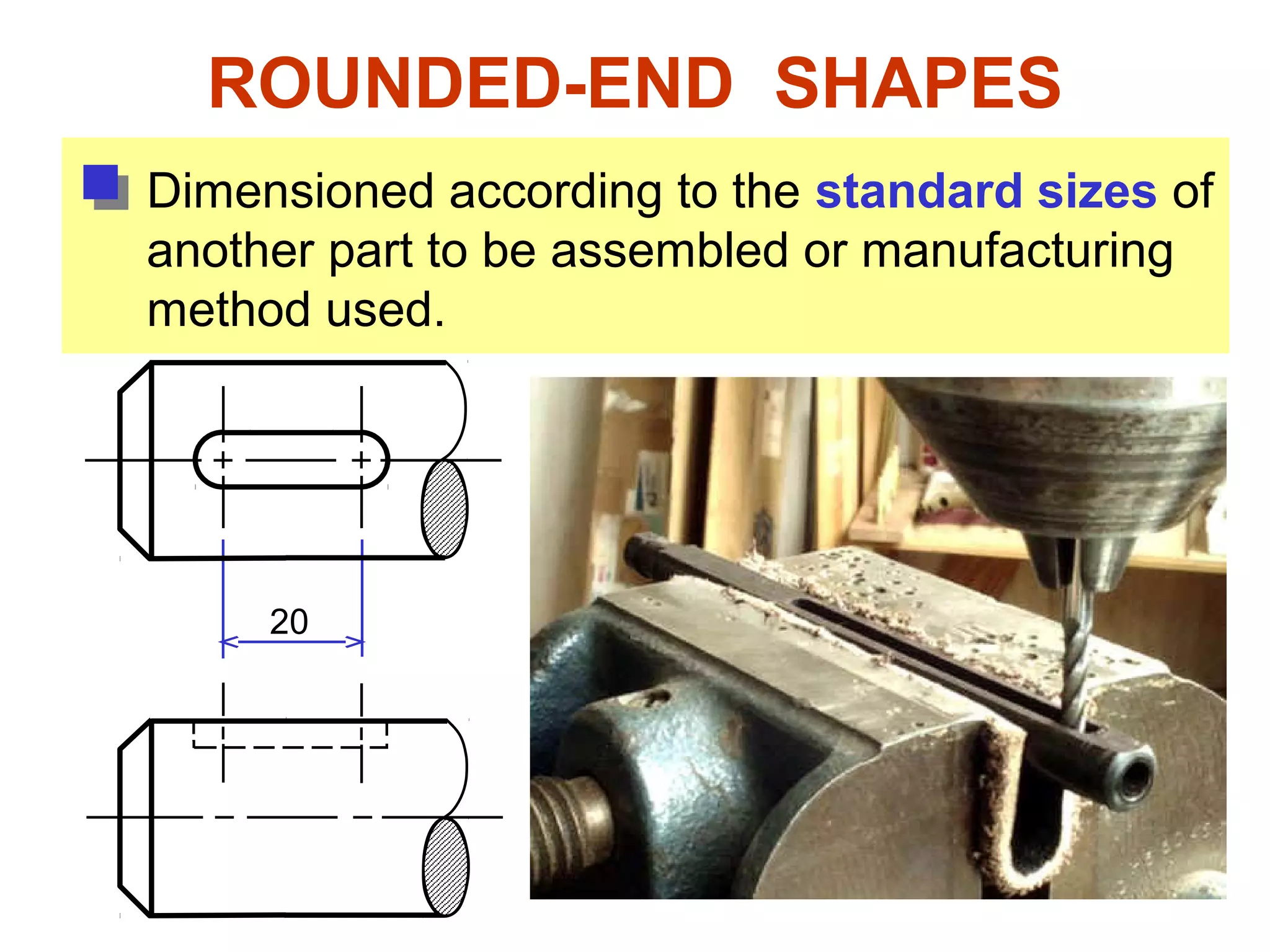 Dimensioning rules in engineering drawing | PPT