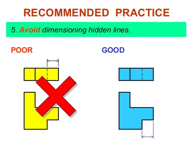 Technical Drawing Dimensioning Rules - Design Talk