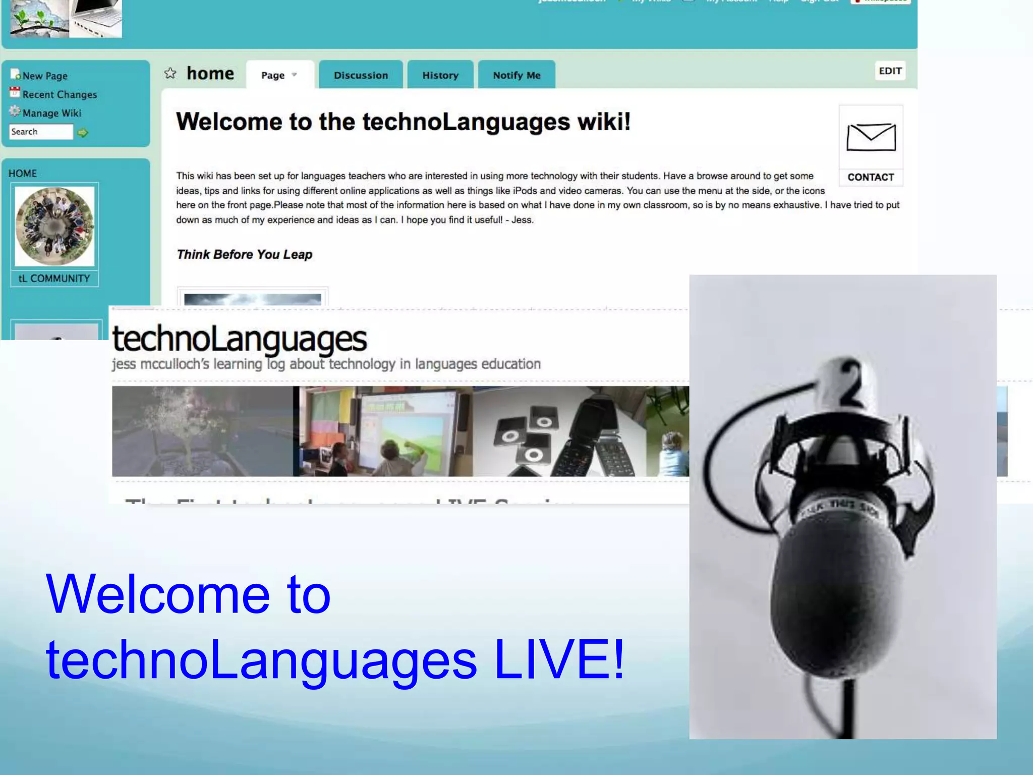 tL LIVE - ICT Ideas and Resources for Languages | PPTX