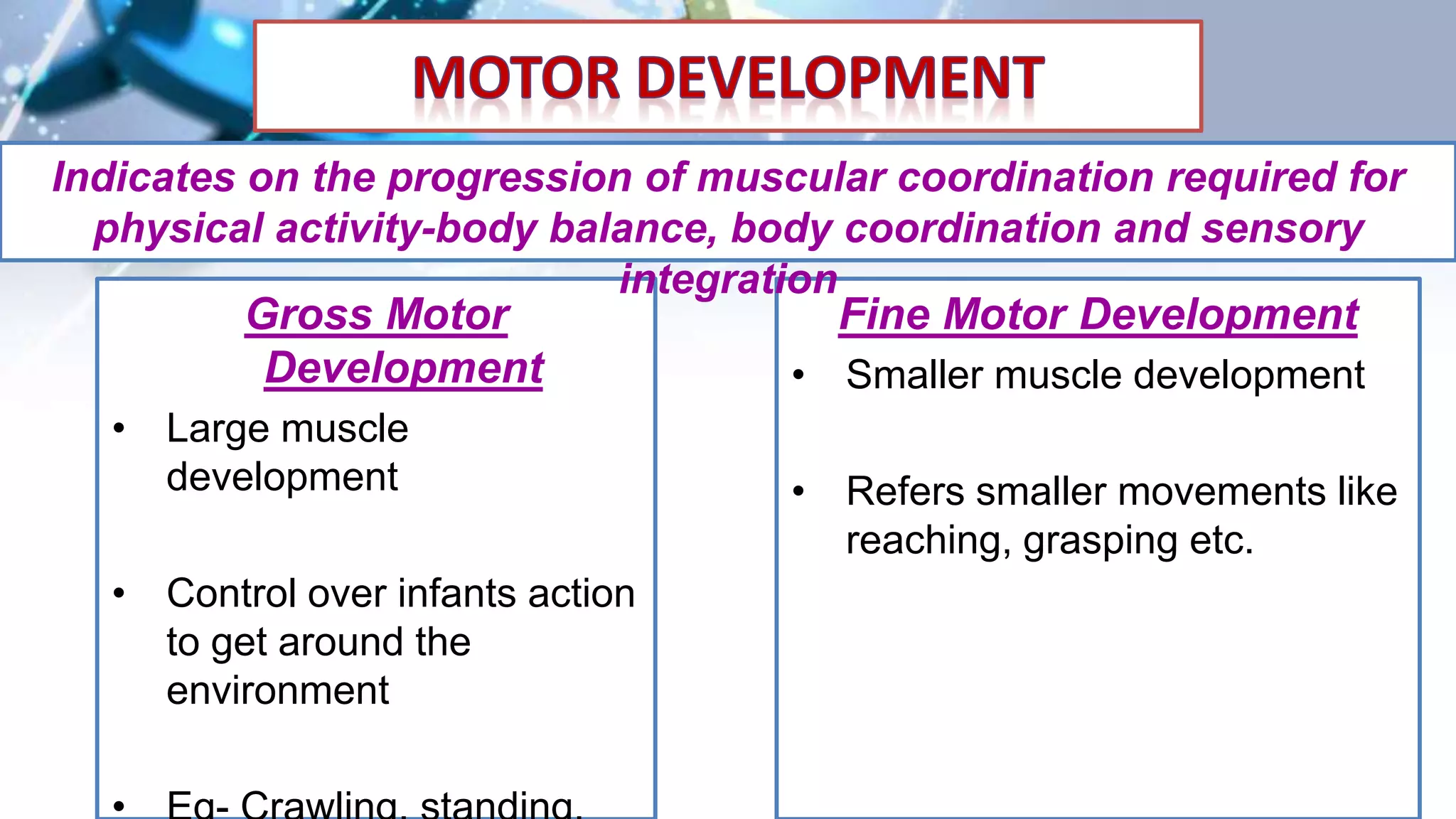 Teaching and learning materials for motor and speech development | PPT