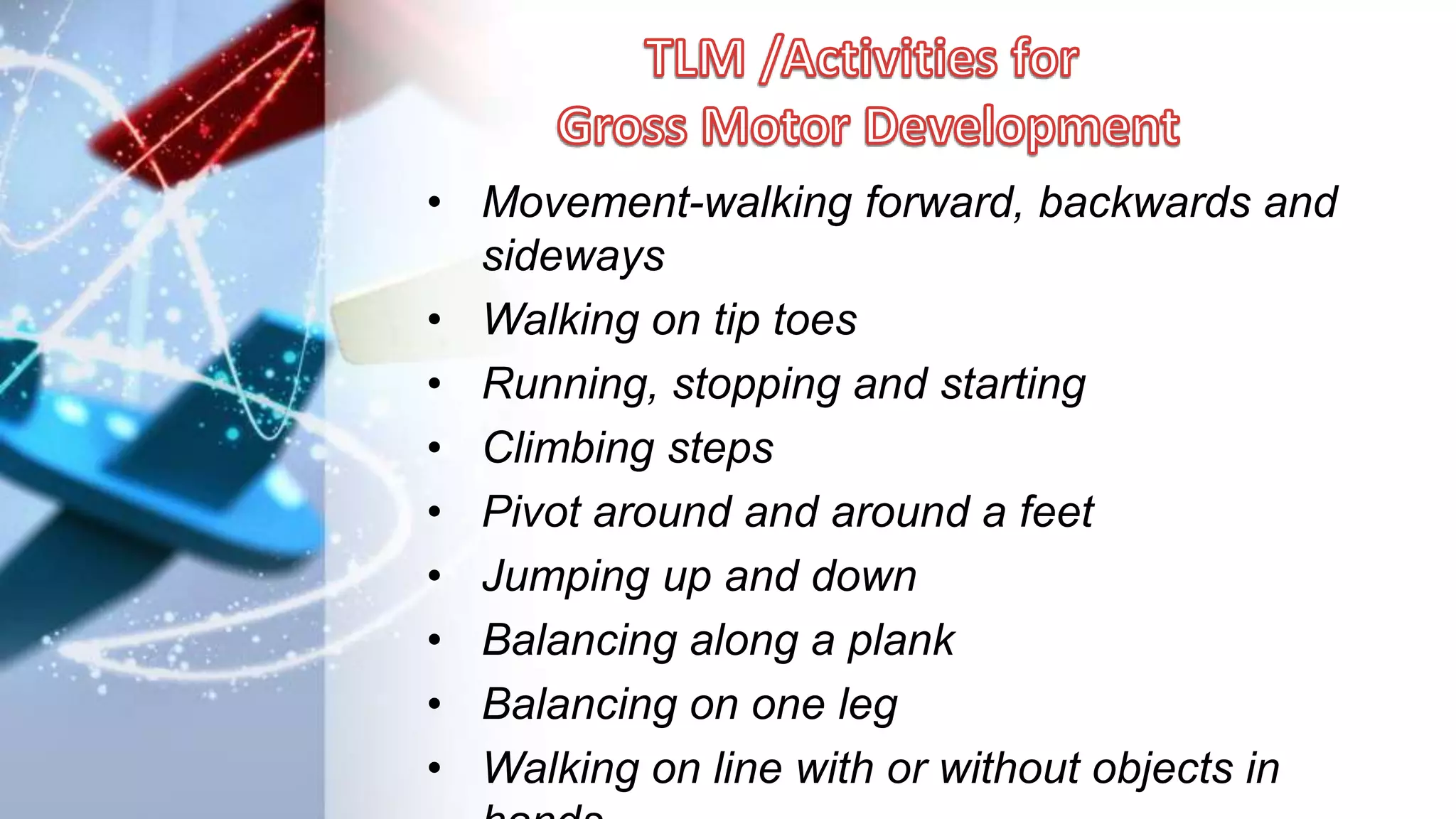 Teaching and learning materials for motor and speech development | PPT