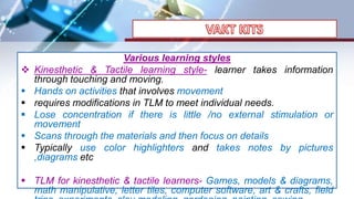 Teaching and learning materials for motor and speech development | PPT