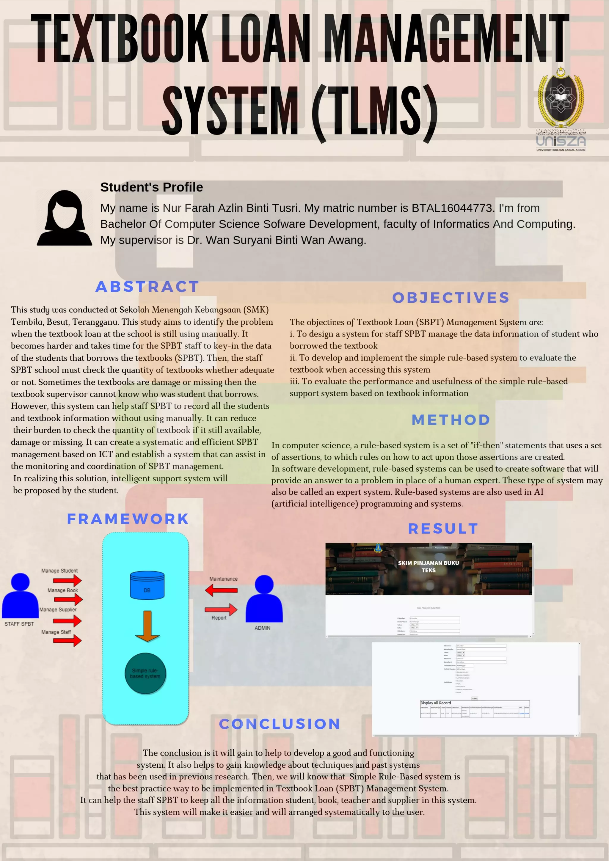 POSTER FYP 2 | PDF