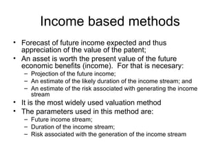 Patent Licensing and Valuation Tips | PPT