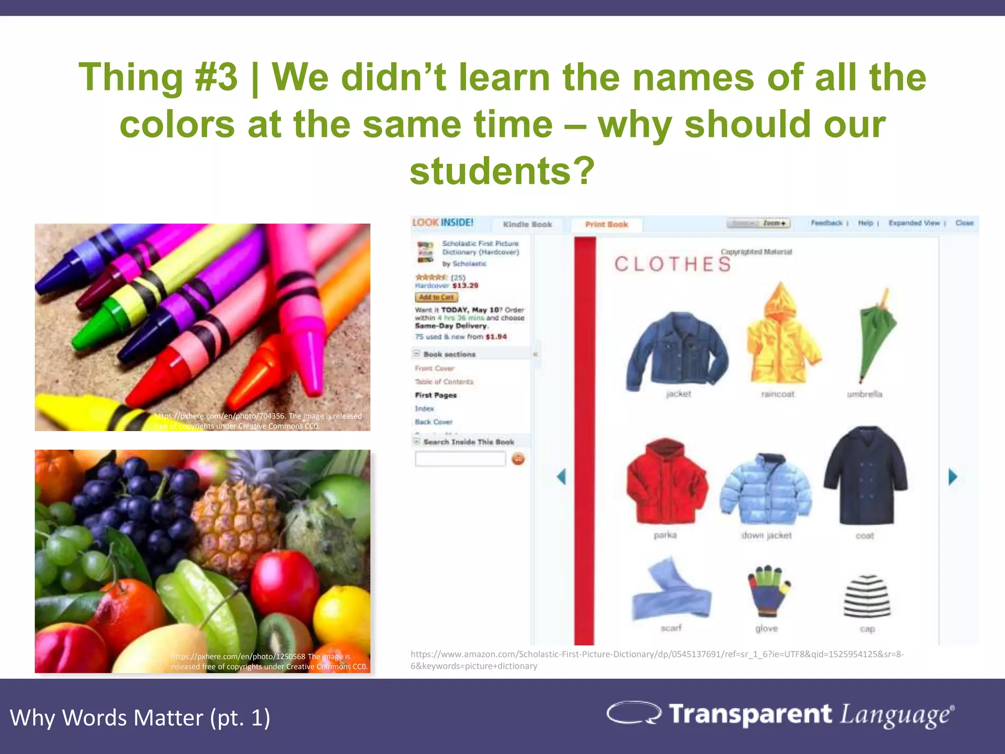 Why Words Matter: 5 Things You Should Know About Teaching Vocabulary to ...
