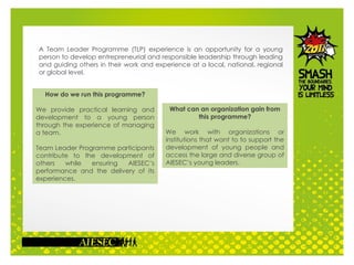 Team Leader Programme | PPT
