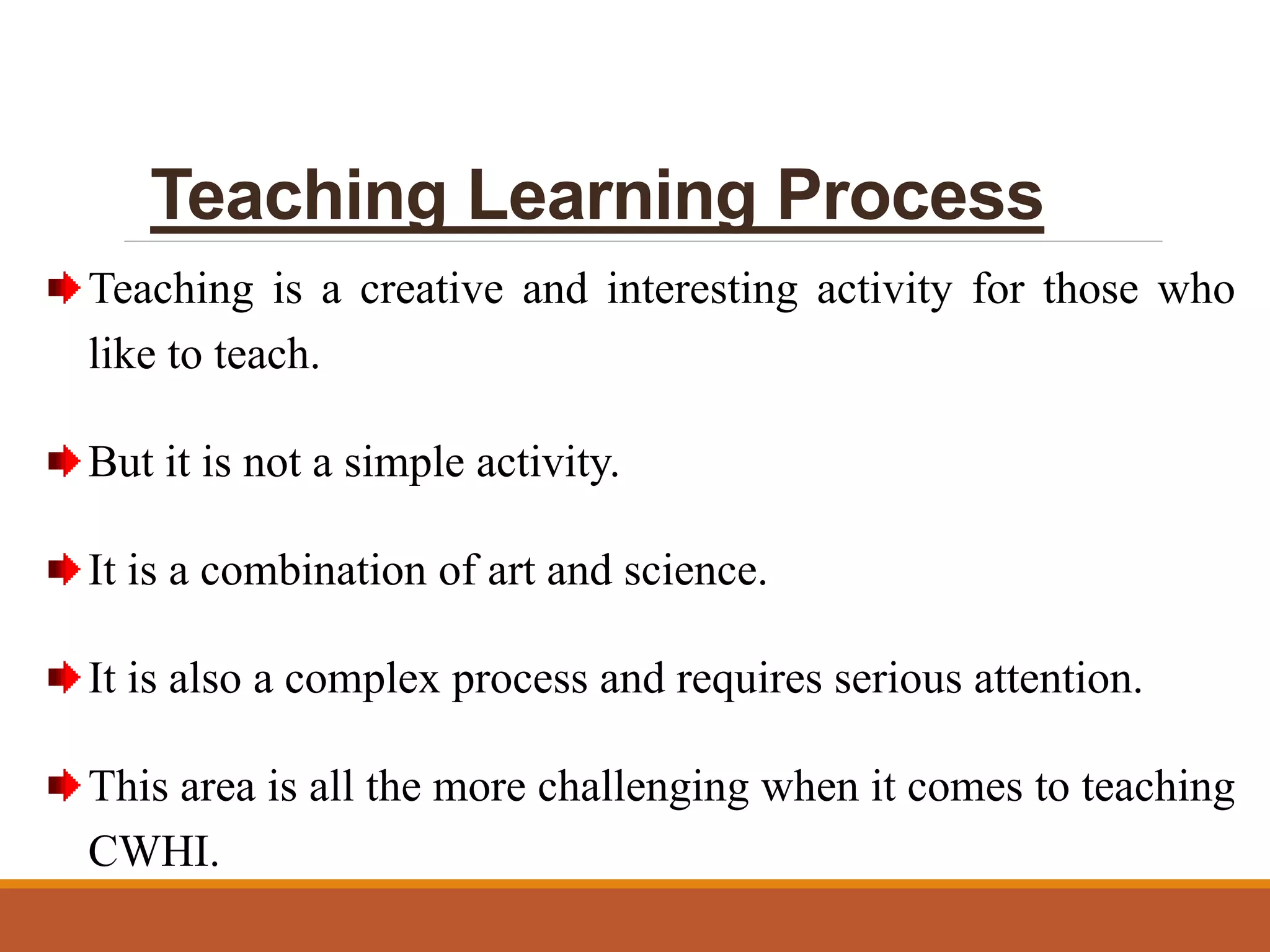 Tlp - Teaching Learning Process | PPTX