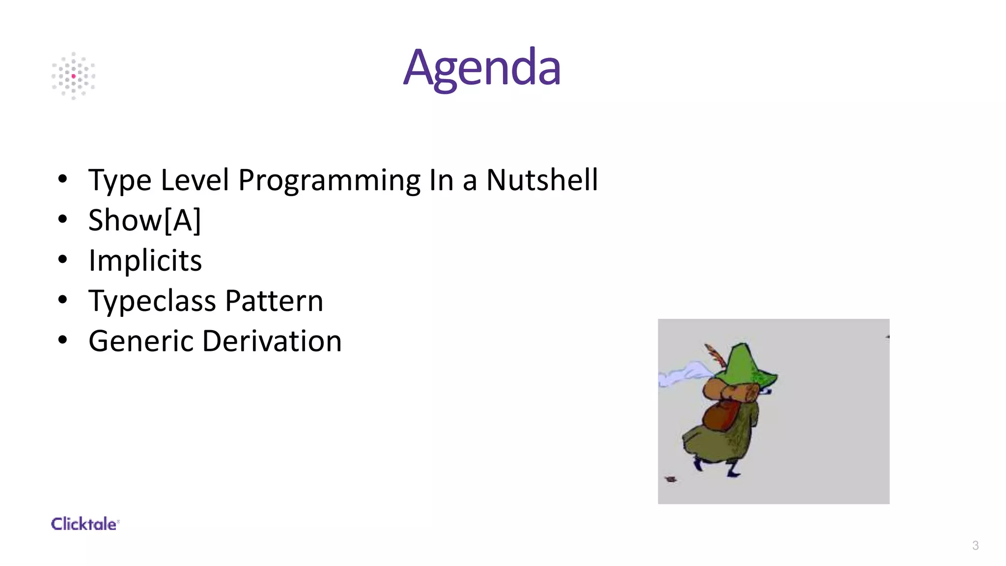 Introduction To Type Level Programming Ppt