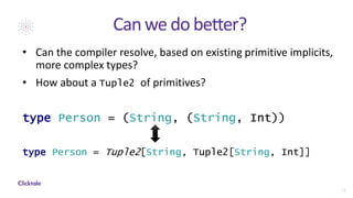 Introduction to Type Level Programming | PPT