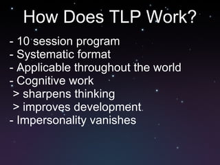 TLP presentation | PPT