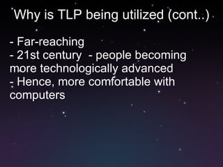 TLP presentation | PPT