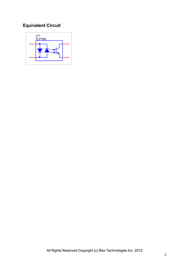 TLP180のスパイスモデル | PDF