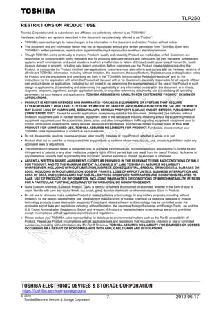 Original Opto TLP250 P250 DIP-8 New Toshiba | PDF