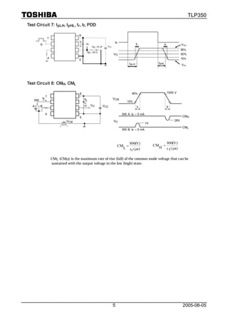 Original Opto TLP350 P350 350 DIP-8 New Toshiba | PDF