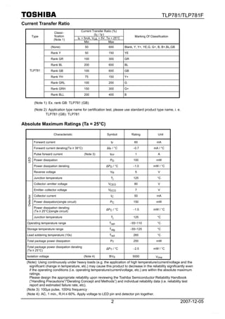 Origianl Opto TLP781 P781 PC781 781 DIP-4 New | PDF